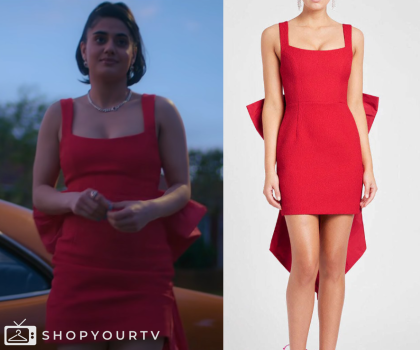 Heartbreak High: Season 2 Episode 8 Amerie's Bow Back Dress | Shop Your TV