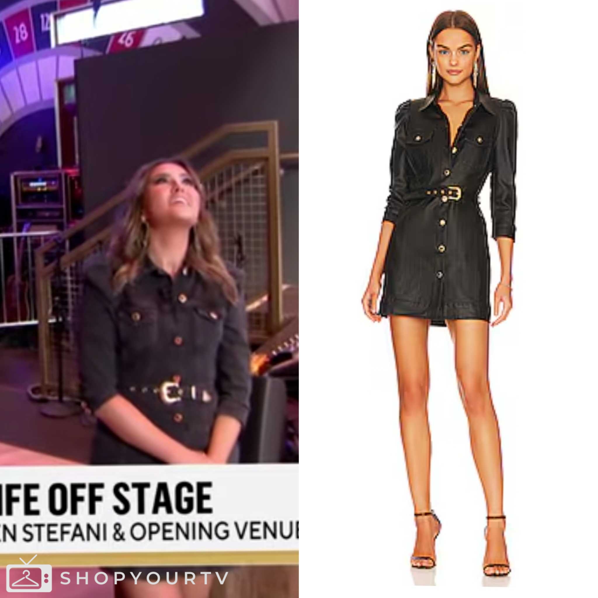CBS Mornings: April 2024 Cassie Dolores’s Denim Belted Midi Dress ...
