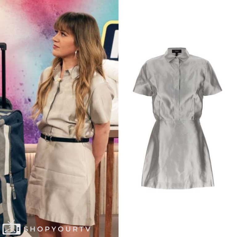 The Kelly Clarkson Show: April 2024 Kelly Clarkson’s Metallic Mini ...