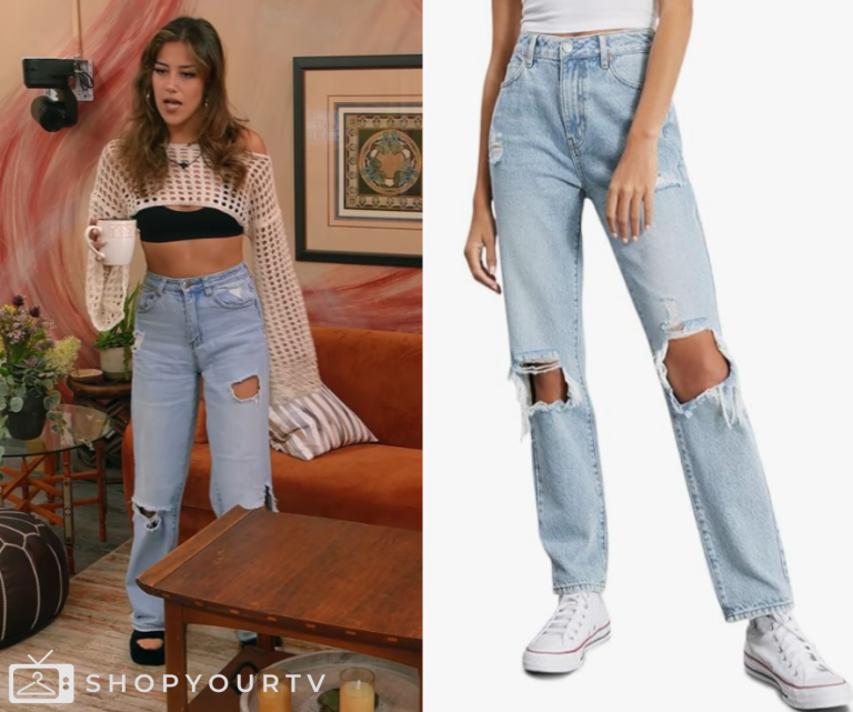 The Circle: Season 6 Episode 3 Lauren's Ripped Jeans | Shop Your TV