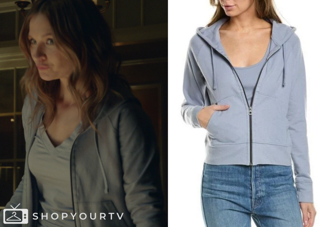 Blue Bloods: Season 14 Episode 7 Eddie's Blue ZIp Hoodie | Shop Your TV