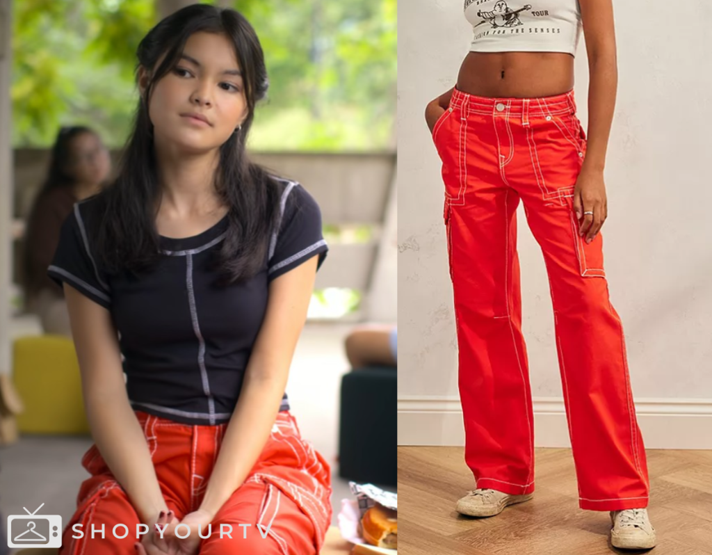 I Woke Up A Vampire: Season 2 Episode 3 Carmie's Red Cargo Pants | Shop ...