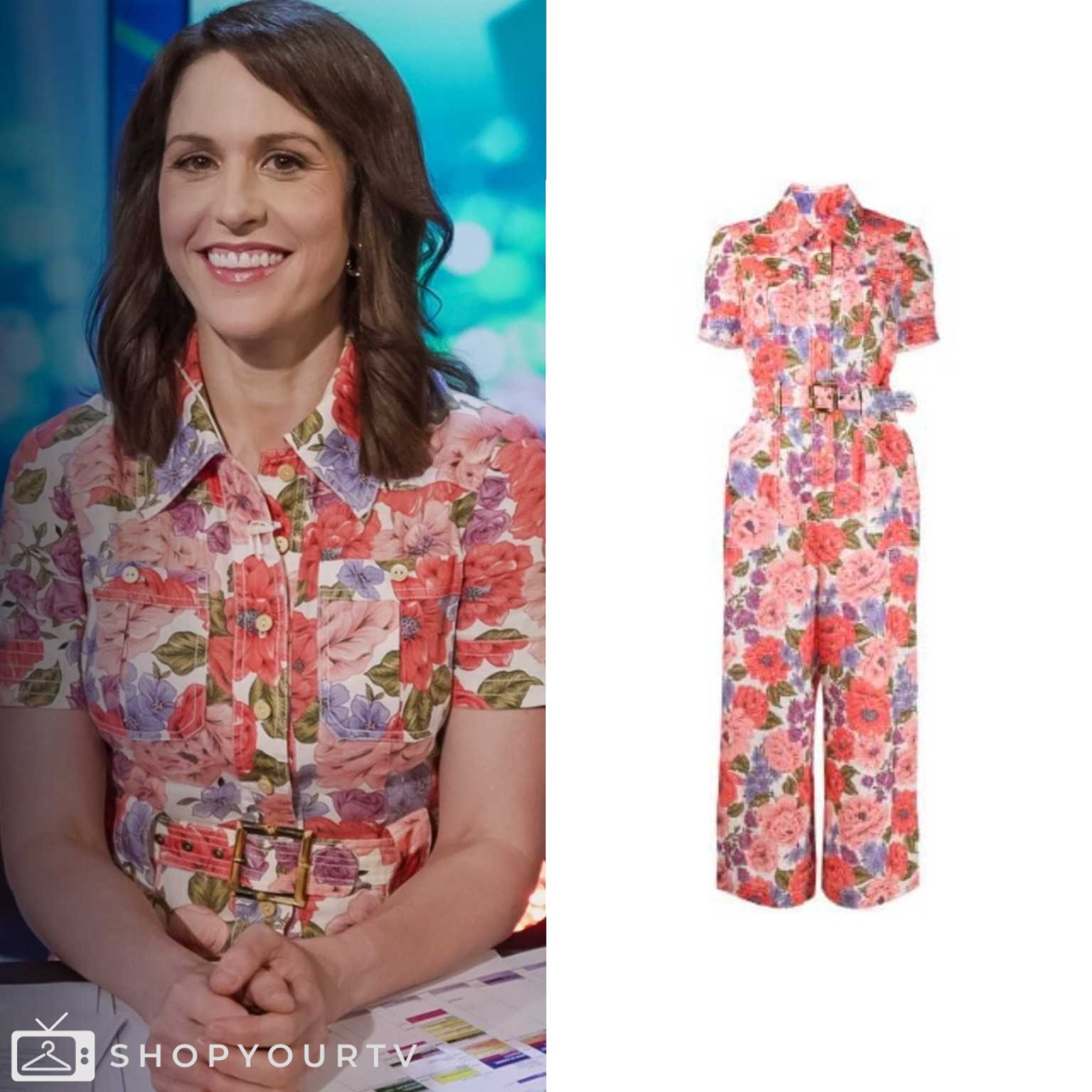 The Project: April 2024 Rachel Corbett’s Floral Jumpsuit | Shop Your TV