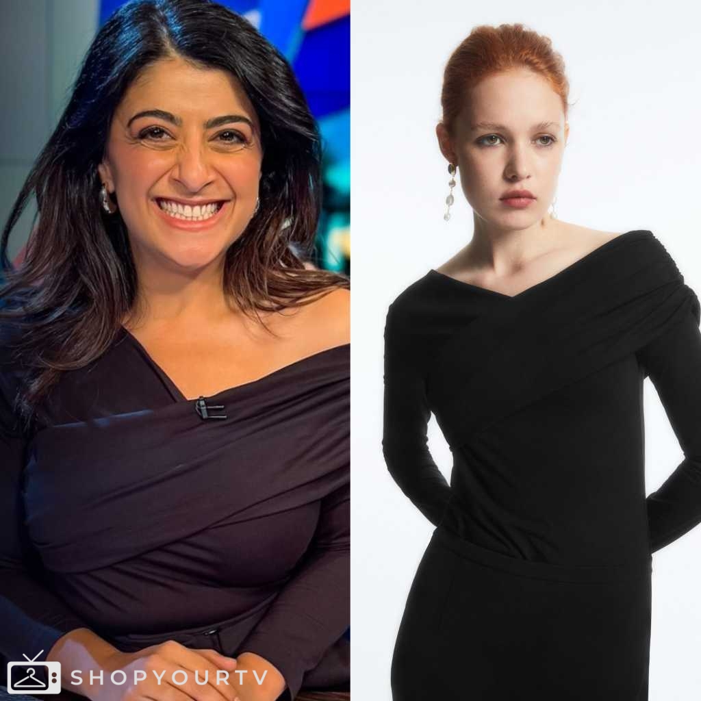 The Project: April 2024 Susie Youssef’s Black Top | Shop Your TV