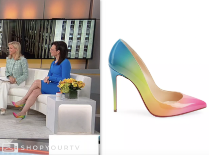 Outnumbered: April 2024 Kennedy's Rainbow Ombre Pumps Heels | Shop Your TV