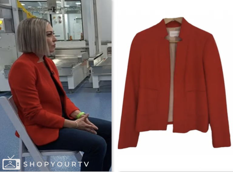 The Today Show: April 2024 Rhonda Pacheco's Red Jacket | Shop Your TV