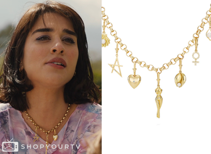 The White Lotus: Season 2 Episode 5 Lucia's Three Charms Necklace ...