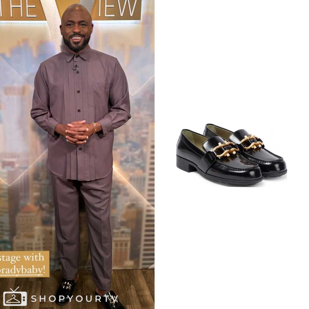 The View: April 2024 Wayne Brady’s Black Loafers | Shop Your TV