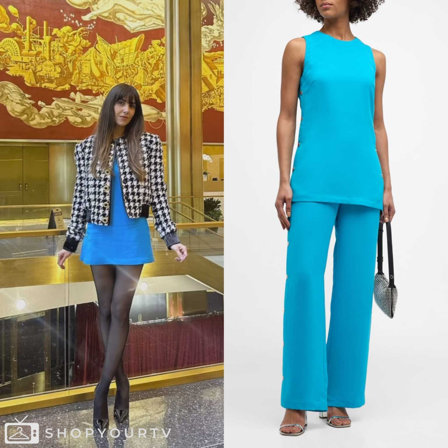 The Today Show: April 2024 Alison Brie’s Blue Top | Shop Your TV