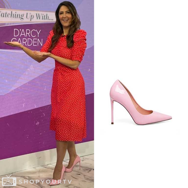 The Today Show: April 2024 D’Arcy Carden’s Pink Pumps | Shop Your TV