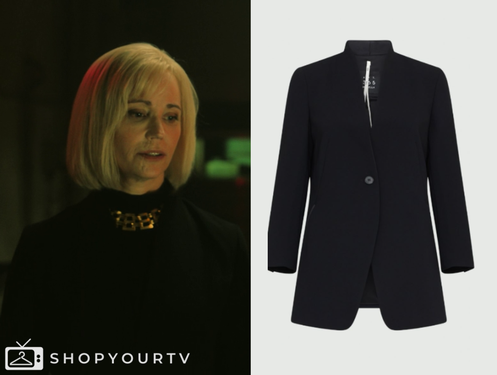 Alex Rider: Season 3 Episode 5 Julia's Black Collarless Blazer | Shop ...