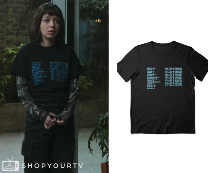 Alex Rider: Season 3 Episode 6/7/8 Kyra's Graphic Shirt | Shop Your TV