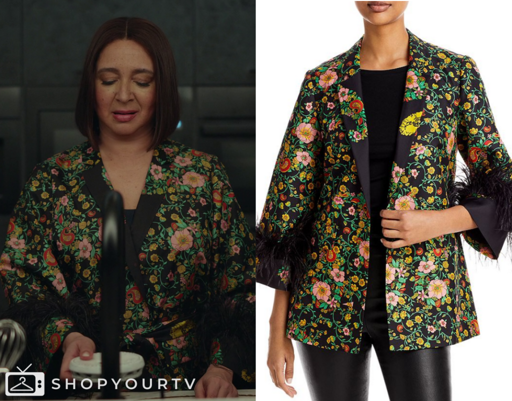 Loot: Season 2 Episode 3 Molly's Floral Feather Robe | Shop Your TV