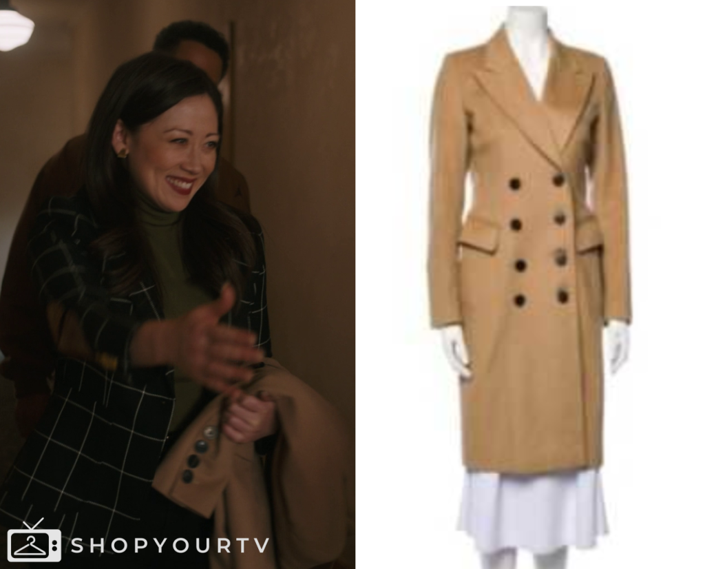 Tracker: Season 1 Episode 7 Reenie's Tan Coat | Shop Your TV