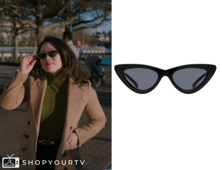 Tracker: Season 1 Episode 7 Reenie's Black Cat eye Sunglasses | Shop ...