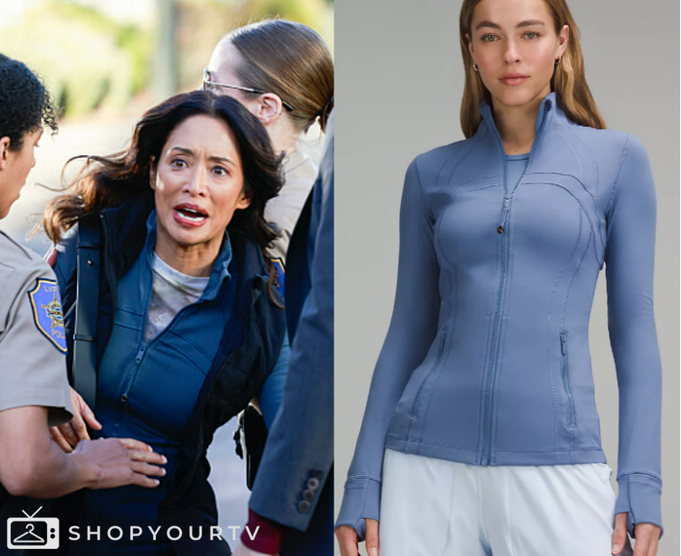 CSI Vegas: Season 3 Episode 6 Blue Athletic Jacket | Shop Your TV