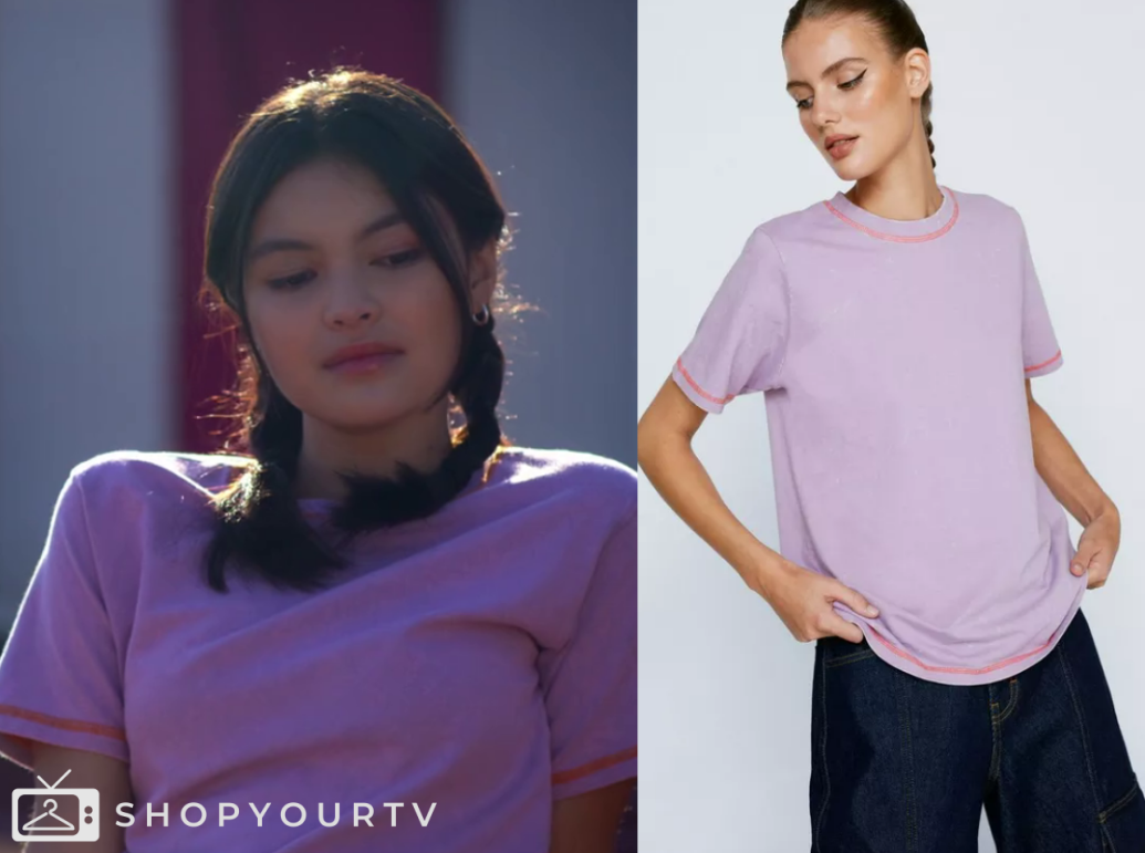 I Woke Up a Vampire: Season 2 Episode 2 Carmie's Purple & Orange Stitch ...