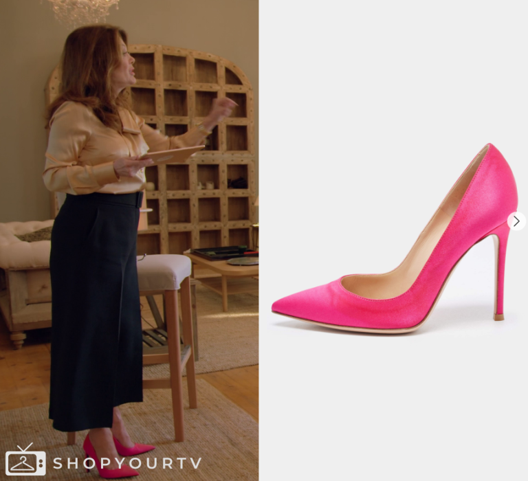 Vanderpump Villa: Season 1 Episode 1 Lisa's Pink Pointed Pumps | Shop ...