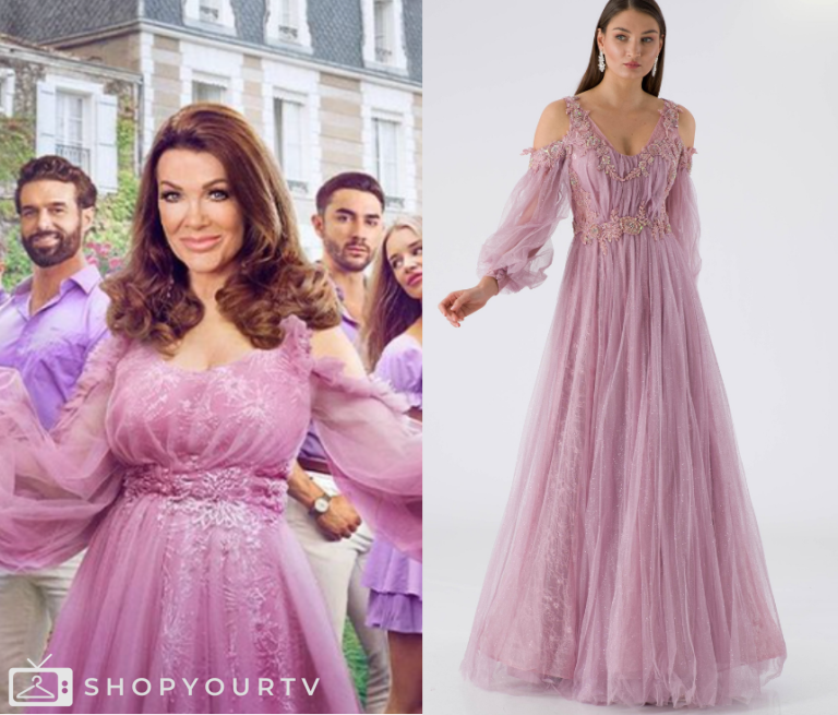 Vanderpump Villa: Season 1 Promo Lisa Vanderpump's Pink Tulle Maxi ...