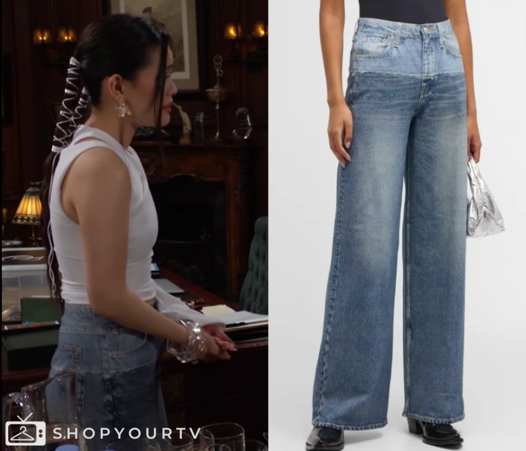 Bold and the Beautiful: April 2024 Luna's Two Tone Jeans | Shop Your TV