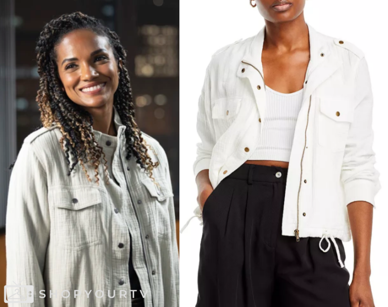 The Rookie: Season 6 Episode 6 Nyla's White Jacket | Shop Your TV