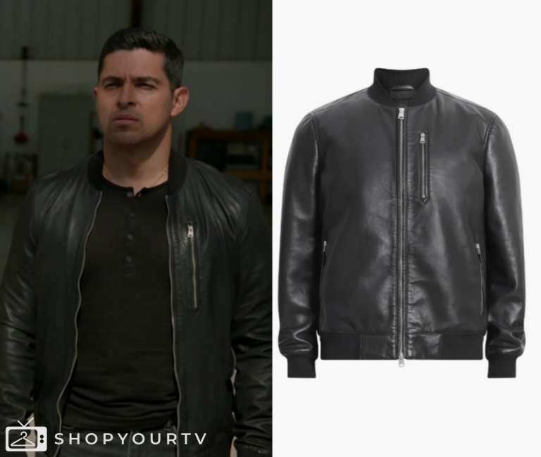 NCIS: Season 21 Episode 8 Nick's Leather Bomber Jacket | Shop Your TV
