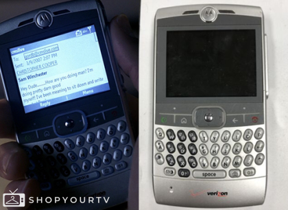 Supernatural: Season 2 Episode 20 Sam's Phone | Shop Your TV