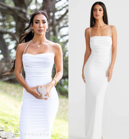 Married at First Sight: Season 11 Final Vows Jade Pywell's White Cowl ...