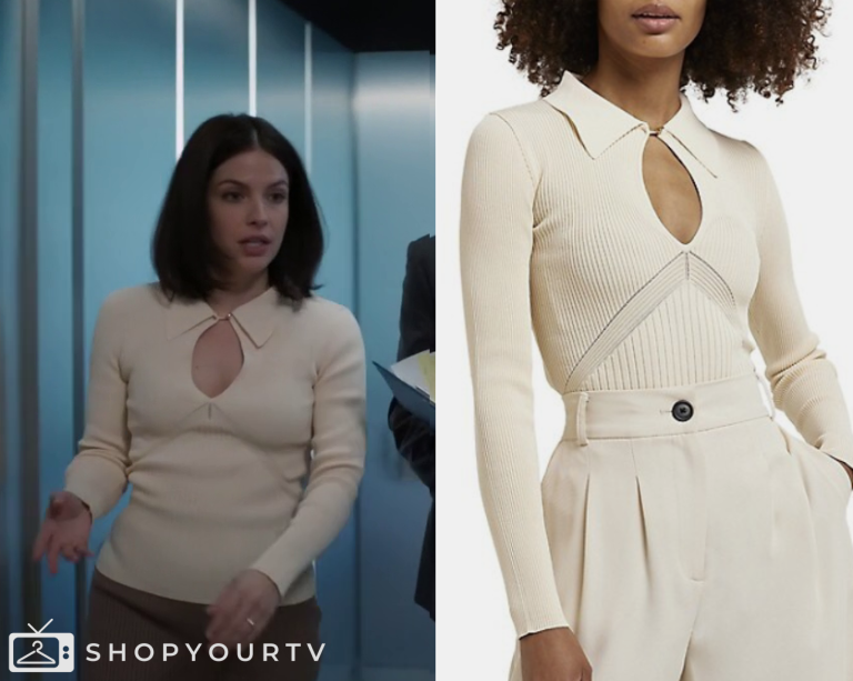 The Good Doctor: Season 7 Episode 8 Lea's Cut Out Polo Sweater | Shop ...
