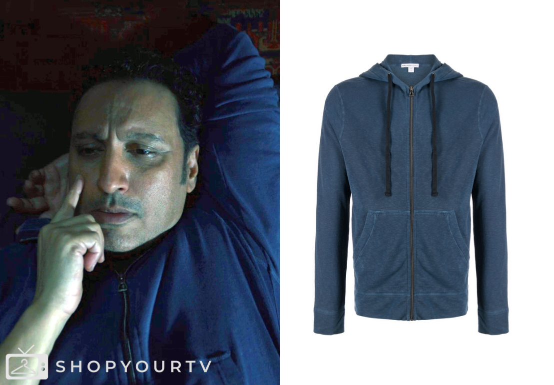 Evil: Season 4 Episode 1 Ben's Blue Zip Hoodie | Shop Your TV