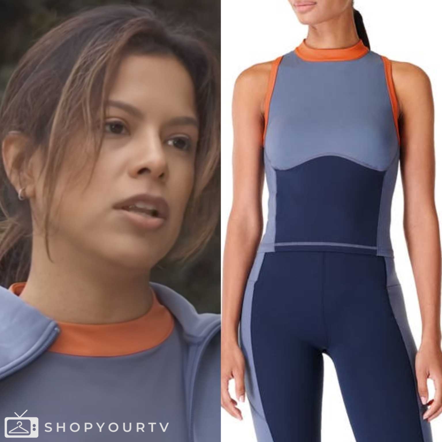 General Hospital: May 2024 Blaze’s Colorblock Crop Top | Shop Your TV