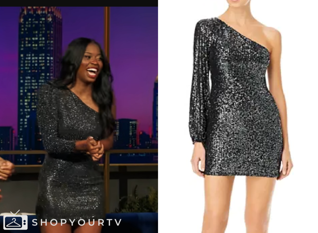 The Circle: Season 6 Episode 13 QT's One Shoulder Dress | Shop Your TV