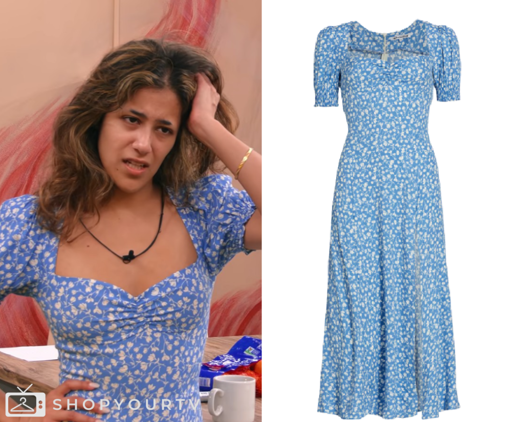 The Circle: Season 6 Episode 13 Lauren's Floral Midi Dress | Shop Your TV