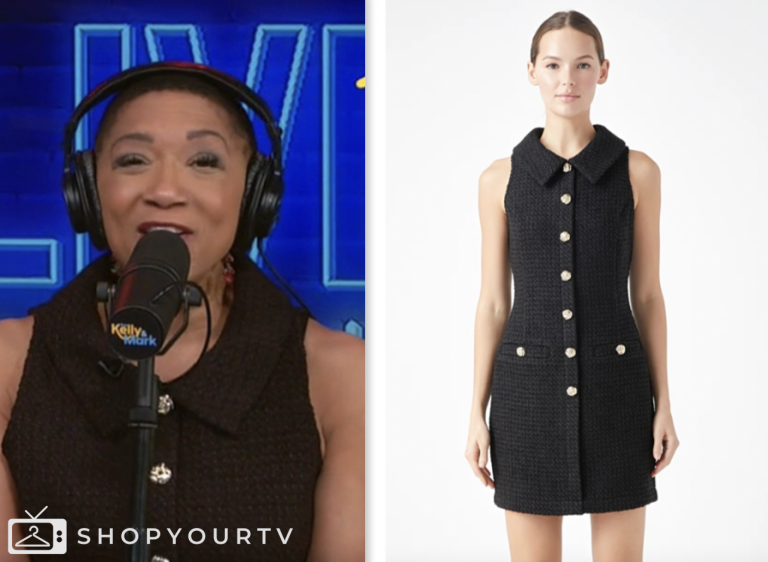 Live with Kelly and Mark: January 2024 Calista Flockhart's Brown Plaid ...