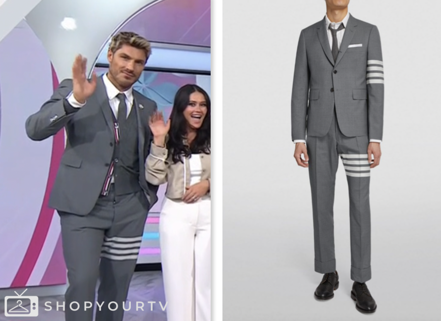 The Today Show: May 2024 Chris Appleton's Grey Striped Suit Jacket and ...