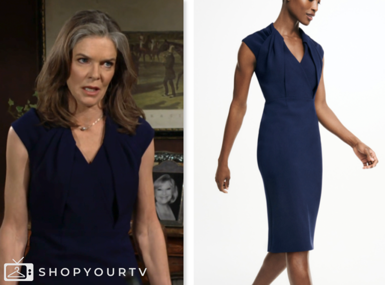 The Young and the Restless: May 2023 Sharon Newman's Grey Suede ...