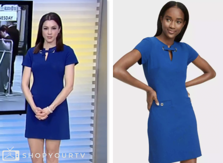 Fox and Friends: April 2024 Chanley Painter's Red Blazer Dress | Shop ...