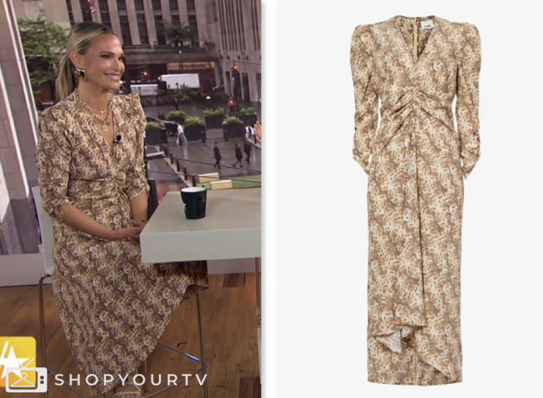 Access Daily: April 2024 Nicole Ari Parker's Printed Mini Dress | Shop ...