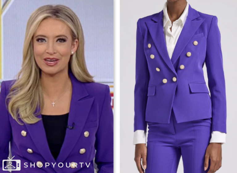 Outnumbered: April 2024 Kayleigh McEnany's Yellow Blazer and Pant Suit ...