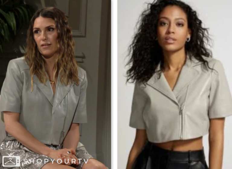 The Young and the Restless: May 2024 Chloe Mitchell Fisher's Sage Green ...