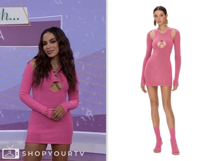 The Today Show: May 2024 Angie Lassman's Yellow Floral Mini Dress ...