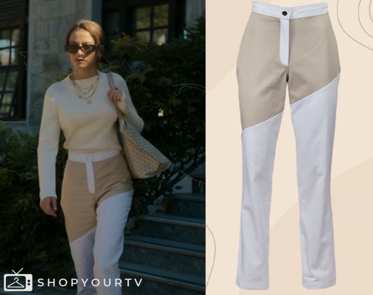 Thank You Next: Season 1 Episode 6 Leyla's Color Block Pants | Shop Your TV