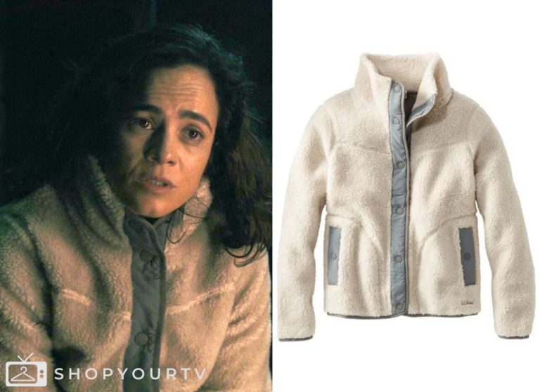 Dark Matter: Season 1 Episode 5 Fleece Contrast Trim jacket | Shop Your TV