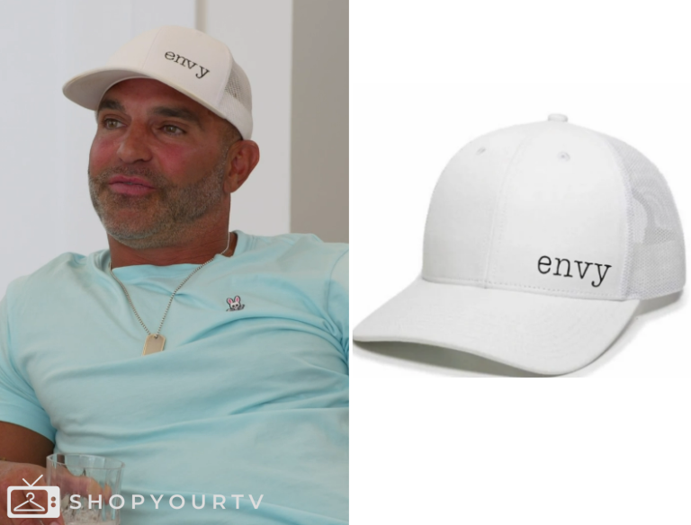 Real Housewives of New Jersey: Season 14 Episode 1 Joe's White Envy Cap ...