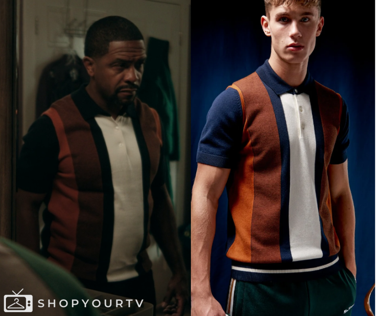 The Chi: Season 6 Episode 9 Rolando's Colorblock Polo Shirt | Shop Your TV