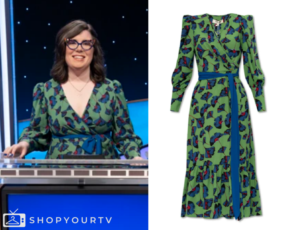 Jeopardy Masters: Season 2 Episode 7 Victoria Groce's Green Printed ...