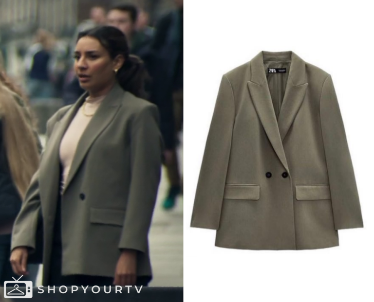 Rebus: Season 1 Episode 2 Siobhan's Khaki Blazer | Shop Your TV