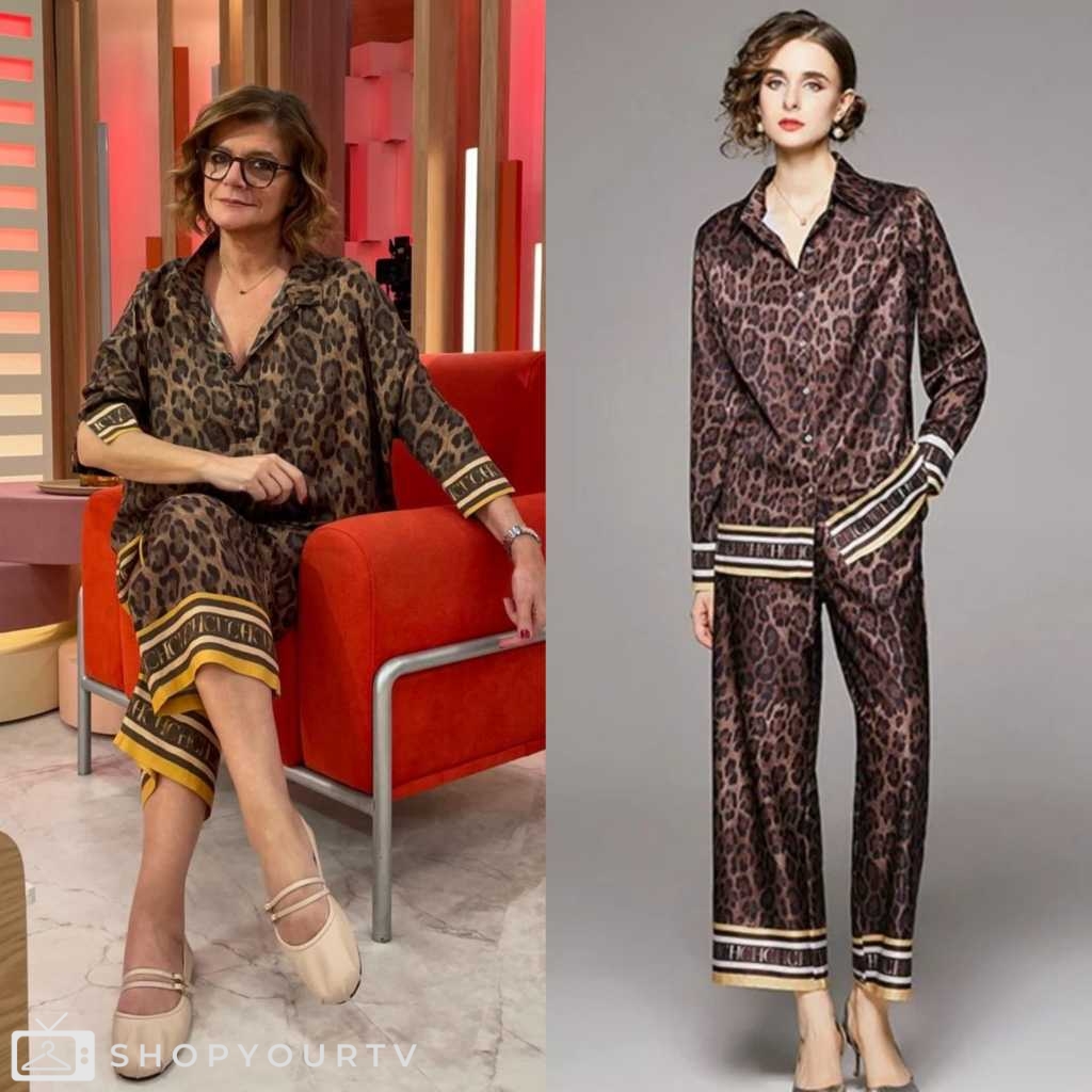 Julia: May 2024 Julia’s Leopard Printed Pants | Shop Your TV