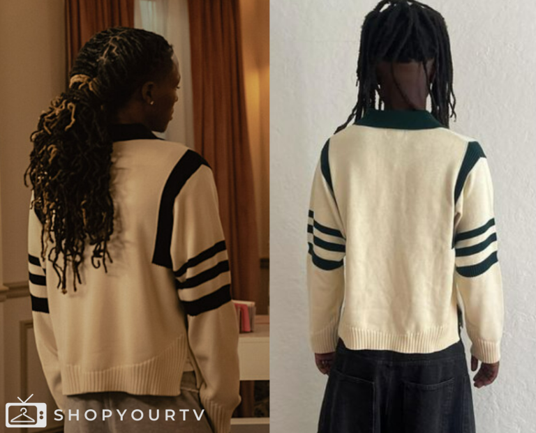 The Chi: Season 6 Episode 12 Jake's Rugby Striped Sweater | Shop Your TV