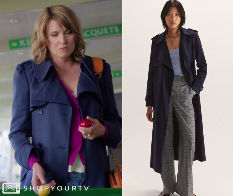 My Life is Murder: Season 4 Episode 2 Alexa's Navy Coat | Shop Your TV